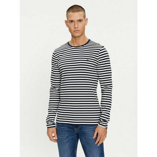 Лонгслив TOMMY HILFIGER, размер S [INT], белый, синий