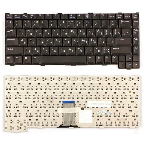 Клавиатура для ноутбука Dell NSK-D6001 русская, черная