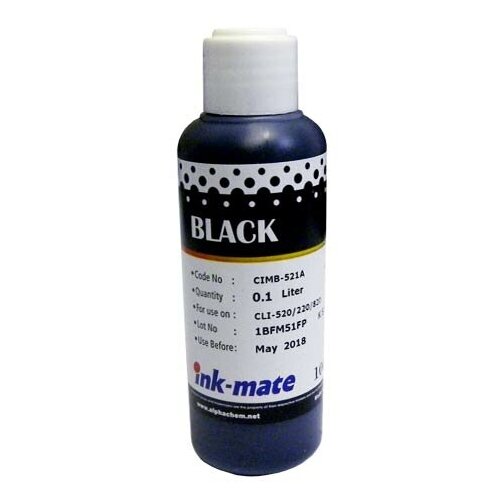 Чернила для CANON PGI-520Bk (100мл, black, Pigment) CIM-521A Ink-Mate