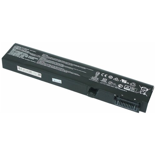 Аккумуляторная батарея для ноутбука MSI GE62 GE72 (BTY-M6H) 10.8V 41,4Wh черная