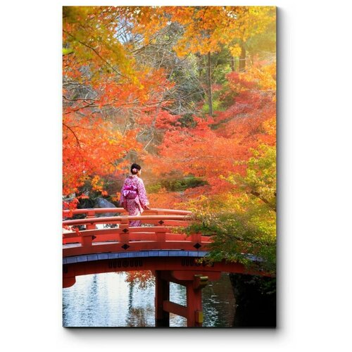 Модульная картина Сны о Японии, Киото 40x60
