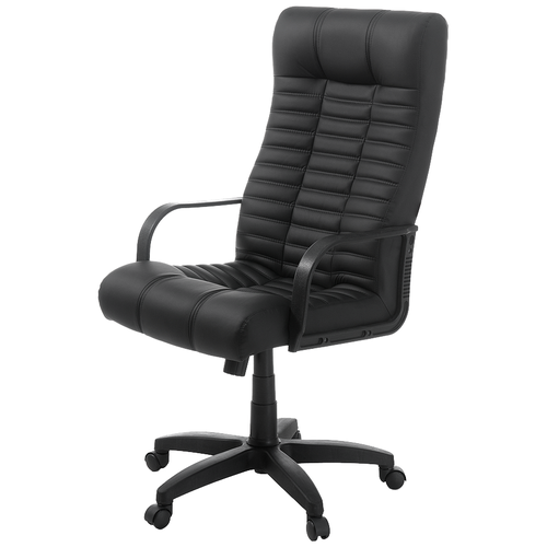 Компьютерное кресло Фабрикант Атлант для руководителя, обивка: искусственная кожа, цвет: черный