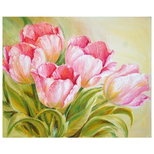Постер на холсте Тюльпаны (Tulips) №18 37см. x 30см.