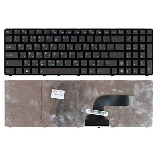 Клавиатура для ноутбука Asus K52 K53 G73 A52 G60 черная с рамкой арт 002210
