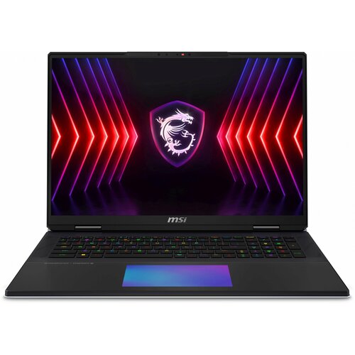 Ноутбук MSI Titan 18 HX A14VIG-211RU Core i9 14900HX 64Gb SSD3Tb NVIDIA GeForce RTX4090 16Gb 18" IPS UHD+ (3840x2400) Windows 11 Home black WiFi BT Cam (9S7-182221-211)