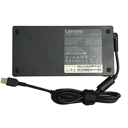 Блок питания для ноутбуков Lenovo 20V 11.5A 230W SLIM прямоугольный разъем для Lenovo Legion Y540