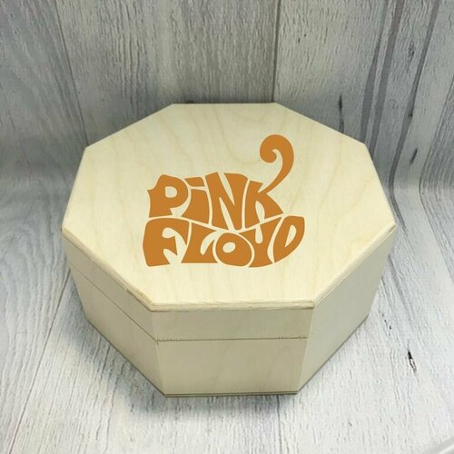 Шкатулка с гравировкой Pink Floyd, Пинк Флойд №2