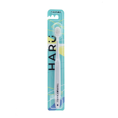 Trimay Haru White Toothbrush/ Зубная щетка с антибактериальным покрытием