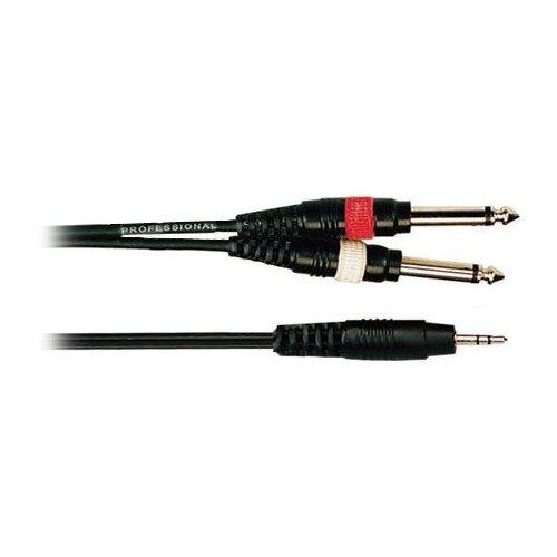 Кабель аудио 1xMini Jack - 2xJack Soundking BB317 3.0 m