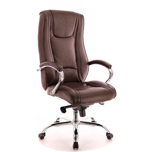 Компьютерное кресло Everprof King M для руководителя искусственная кожа (коричневый)