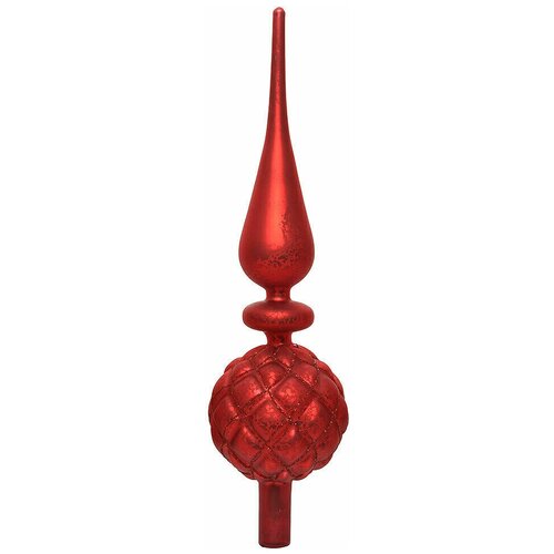 Kaemingk Верхушка Royal Vintage: Luxembourg 31 см красная 170008