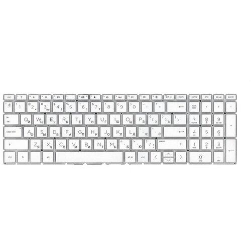 Клавиатура для ноутбука HP 15-db000 белая