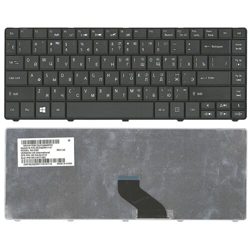Клавиатура для ноутбука Acer TM TimeLine 8431 Черная