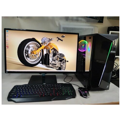 Компьютер для игр и учебы intel/GTX-760/16GB/SSD-128/Монитор 24