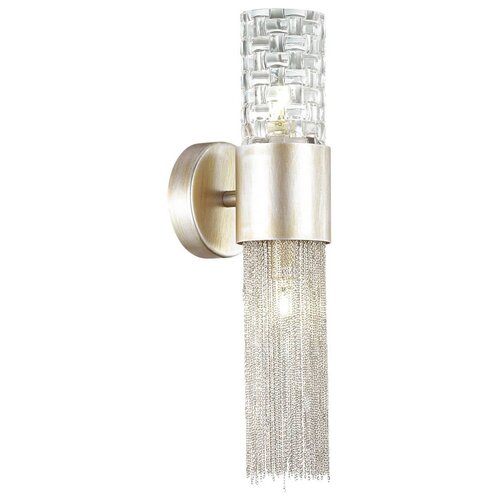 Настенный светильник Odeon Light Perla 4631/2W, G9, 10 Вт, кол-во ламп: 2 шт., серебристый