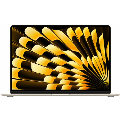 Apple MacBook Air 15" (M3, 8C CPU/10C GPU, 2024), 16 GB, 1 TB SSD, Starlight