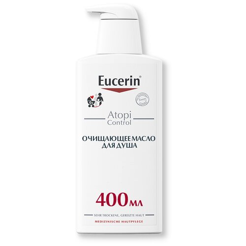 Масло для ванны и душа Eucerin AtopiControl, 400 мл, 150 г