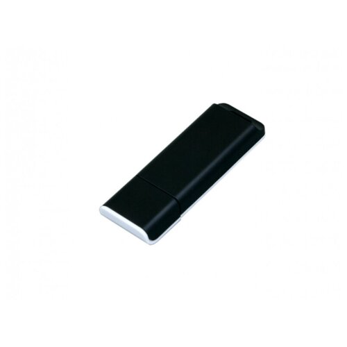 Оригинальная двухцветная флешка для нанесения логотипа (64 Гб / GB USB 2.0 Черный/Black Style Flash drive Стиль для фирменного логотипа)