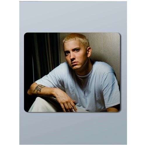 Коврик для мыши с принтом Музыка Eminem Эминем - 6299