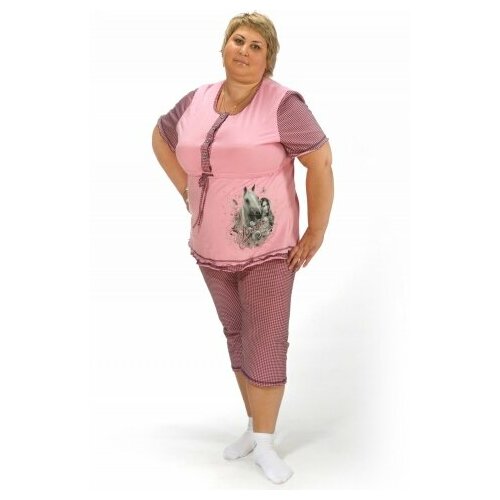 Пижама  Натали, размер 50, розовый