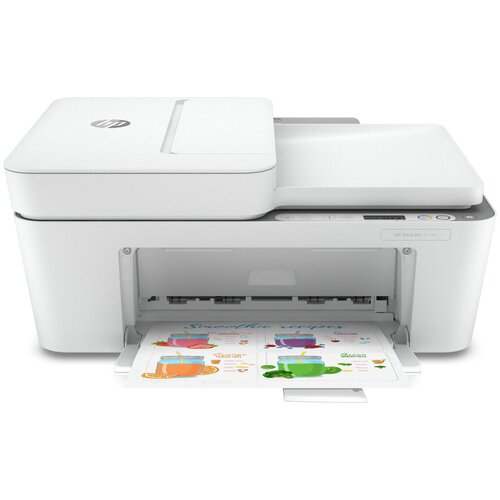 МФУ струйное HP DeskJet 4120e, цветн., A4, белый