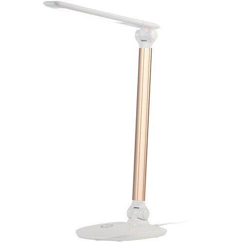 Лампа офисная светодиодная ЭРА NLED-456-10W-W-G, 10 Вт, белый/золото