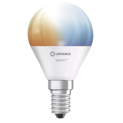 Лампа светодиодная LEDVANCE Smart+ WiFi Mini Bulb Tunable, E14, P46, 5 Вт, 6500 К