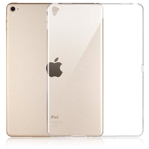 Чехол панель-накладка MyPads для iPad Pro 2 10.5 A1701, A1709 iPad Air 3 (2019) ультра-тонкая полимерная из мягкого качественного силикона прозрачная