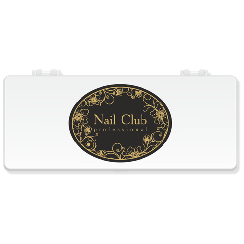 Палитра для геля и краски Nail Club | черный логотип