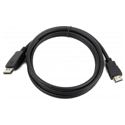 Кабель DisplayPort-HDMI Cablexpert CC-DP-HDMI-1M, 1м, 20M/19M, черный, экран, пакет