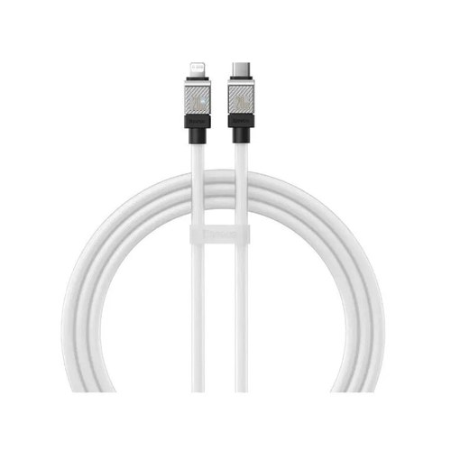 Кабель Baseus CoolPlay Series Fast Charging Cable Type-C to Apple Lightning 20W 1m (CAKW000002) Белый