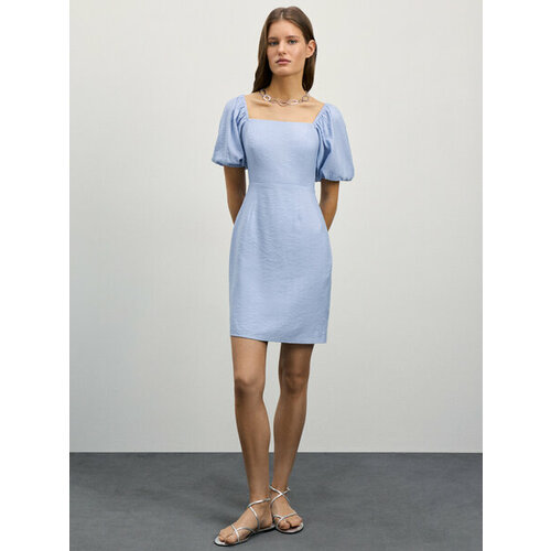 Платье Zarina, размер S (RU 44)/170, серо-голубой