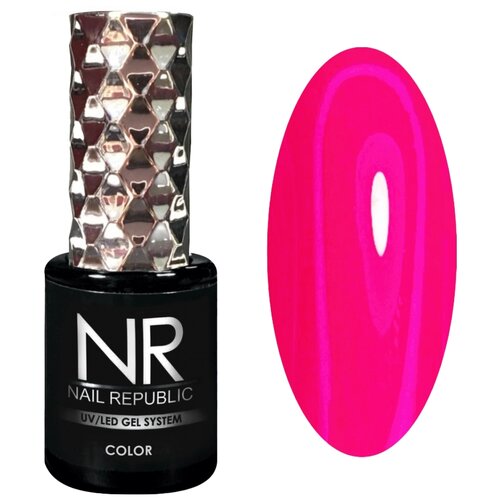 Nail Republic гель-лак для ногтей Color, 10 мл, 10 г, 211 скарлет