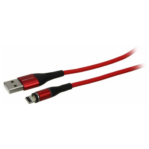 Шнур USB дата-кабель совместимый iPhone 5 магнитный, 1.2м BU16
