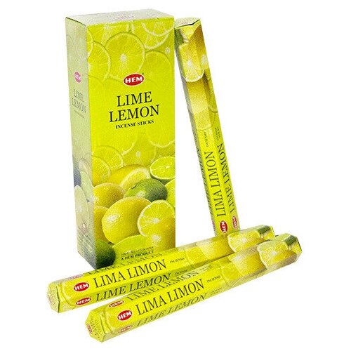 Блок 6 шт Благовоние HEM Лимон Lemon