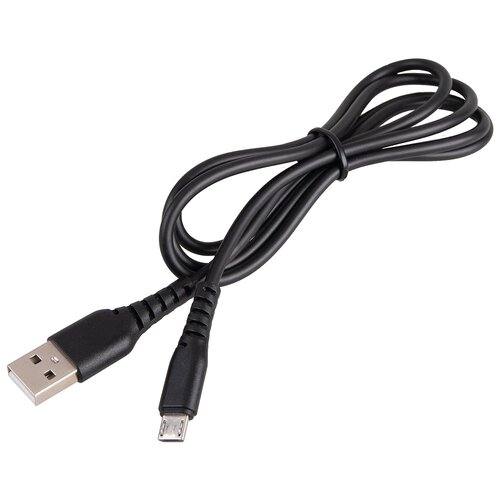 Кабель USB - microUSB 3.0А 1м SKYWAY Черный в пакете zip, S09602007