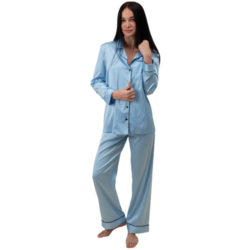 Пижама NICOLE HOME, размер XL, голубой