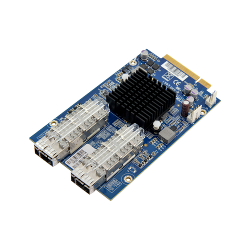 Сетевой адаптер Caswell NID-86021 NID-86021 Caswell Cетевой адаптер Proprietary PCIe Gen3x8, 2x40GbE QSFP+, Intel XL710-BM2 LAN Controller Проприетарн