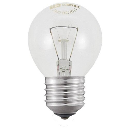 Лампа накаливания TDM ELECTRIC Шар прозрачный SQ0332-0002, E27, 40 Вт, 2700 К