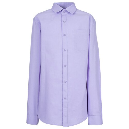 Школьная рубашка Imperator, размер 110-116, фиолетовый