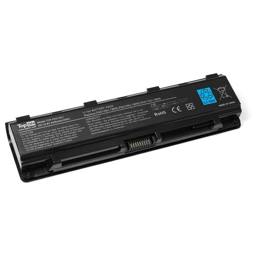 Аккумуляторная батарея PA5109U-1BRS для ноутбуков Toshiba C40 C50 C70 10.8V 4400mAh TopON