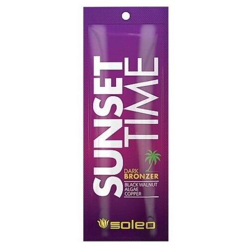 Soleo крем для загара в солярии Sunset Time 15 мл , 2 уп.