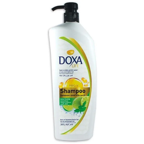 Шампунь DOXALIFE для сухих и поврежденных волос Лимонная свежесть, 1000 мл