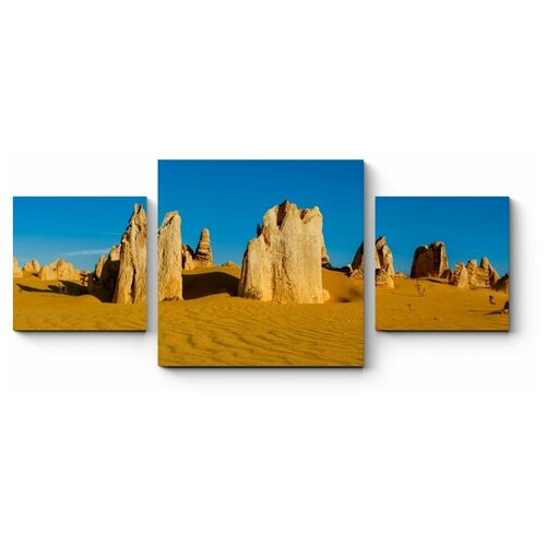 Модульная картина Пустыня остроконечных скал 140x60