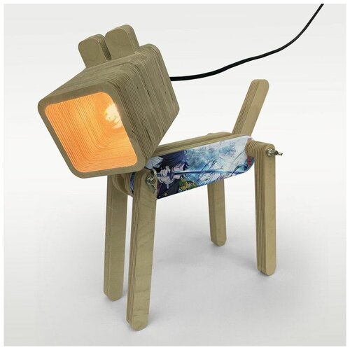 Настольная лампа светильник "Собака" модель аниме - 1143