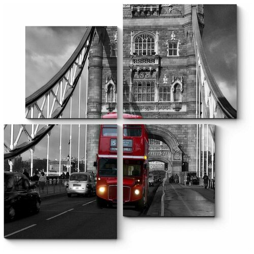 Модульная картина Типичный Лондон 80x80