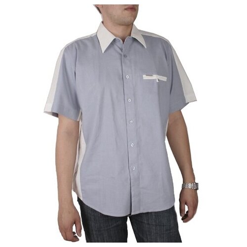 Рубашка Maestro, размер 48/M, серый
