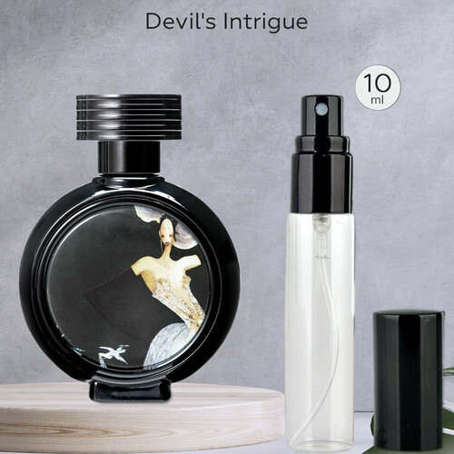 Gratus Parfum Devil's Intrigue духи женские масляные 10 мл (спрей) + подарок