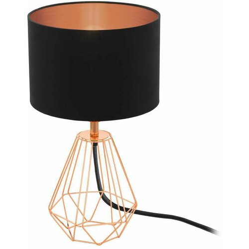 Лампа декоративная EGLO Carlton 2 95787, E14, 60 Вт, черный