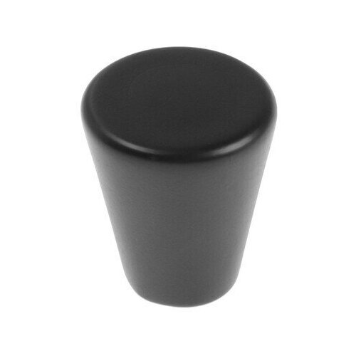 Ручка-кнопка CAPPIO, РК019, d 20 мм, пластик, цвет черный